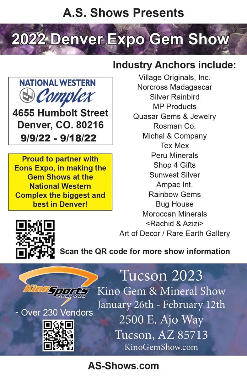 2022 Calendar of Gem, Mineral, Fossil and Jewelry Shows in Texas ...