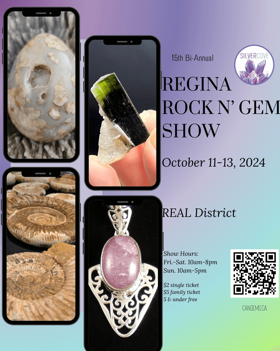 15th Annual Regina Rock N' Gem Show 2024