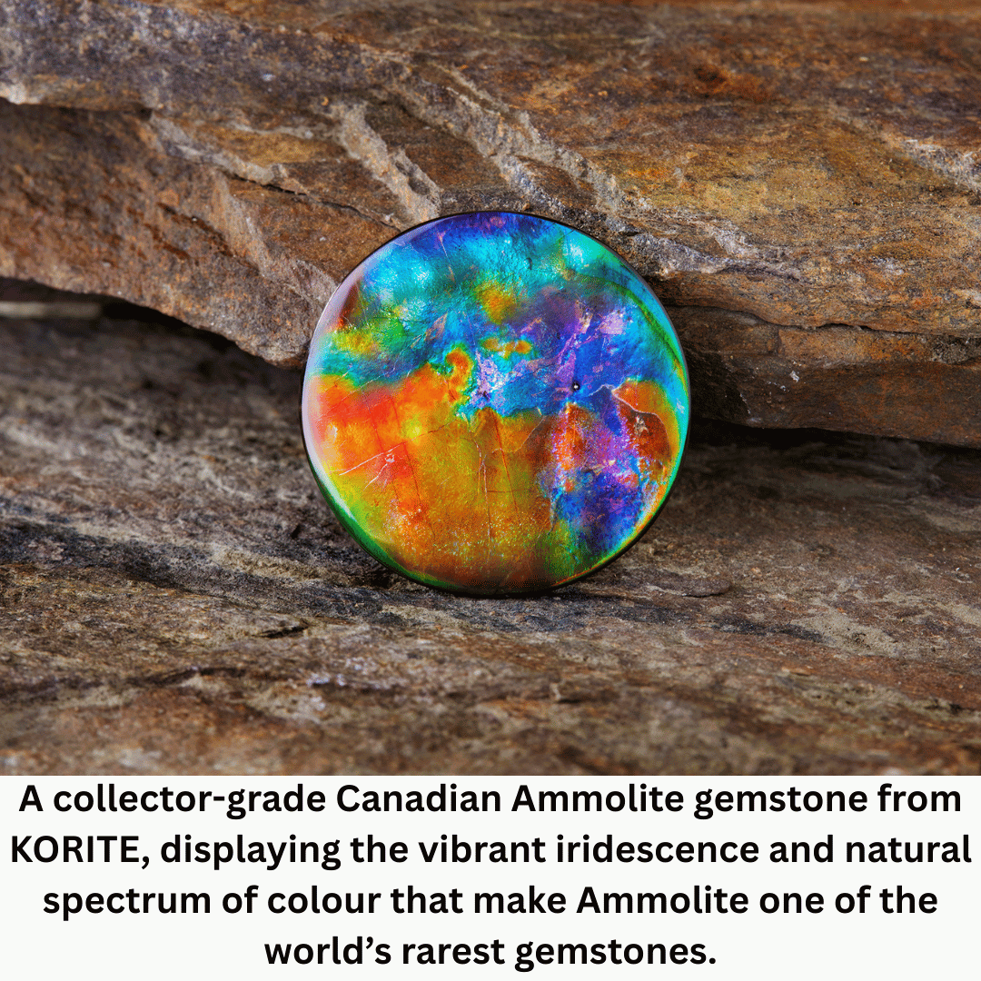Fossilized Ammonite: Designed by Nature and Refined By KORITE