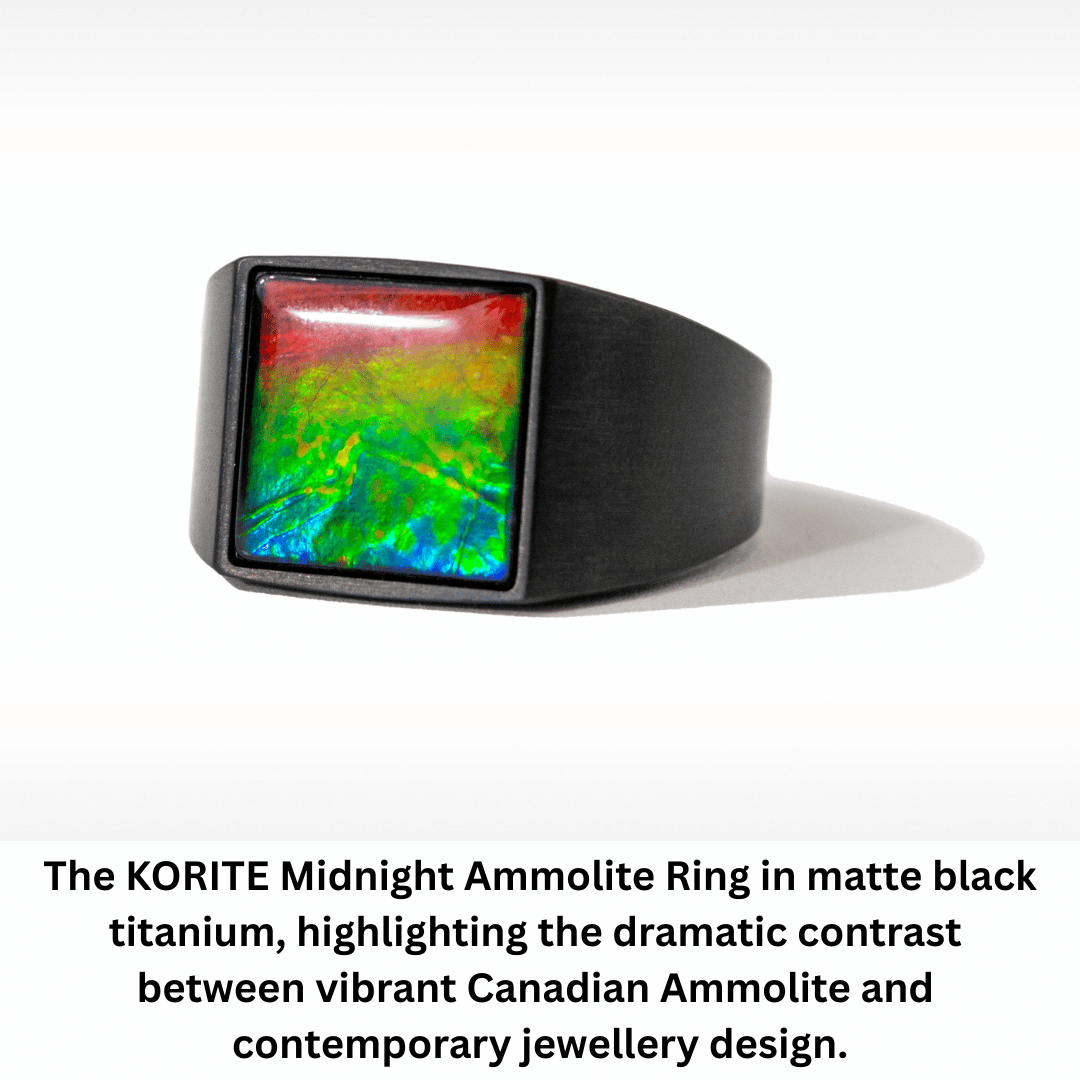 Fossilized Ammonite: Designed by Nature and Refined By KORITE