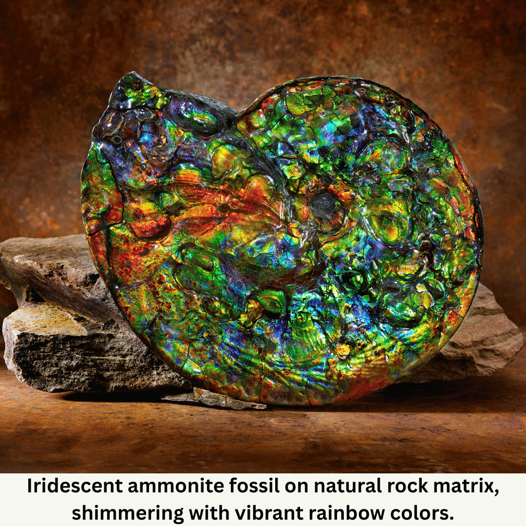 Fossilized Ammonite: Designed by Nature and Refined By KORITE
